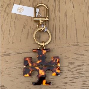 Tory Burch | Accessories | Tory Burch Stacked Tortoise Key Fobbag Charm ...